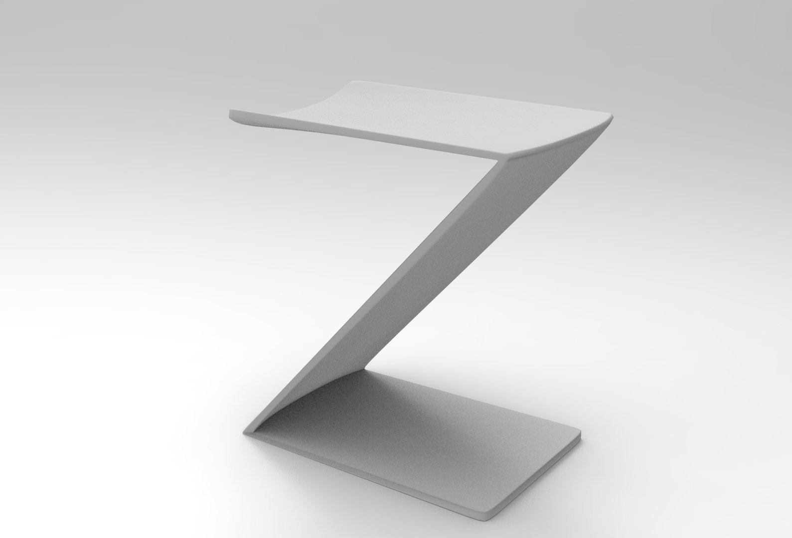 3D Z Stool - TurboSquid 2359578