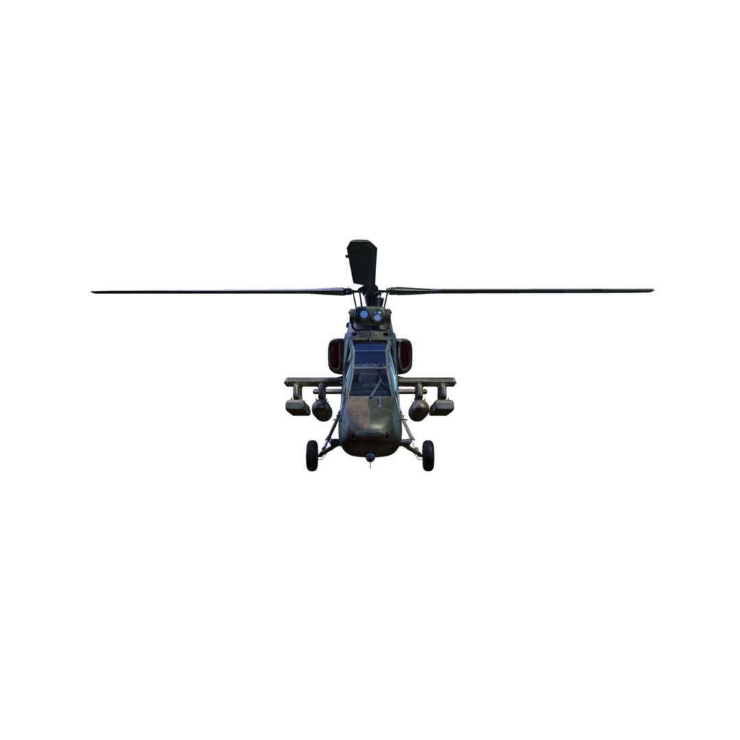 3d Obj Kawasaki Oh-1 Ninja Helicopter