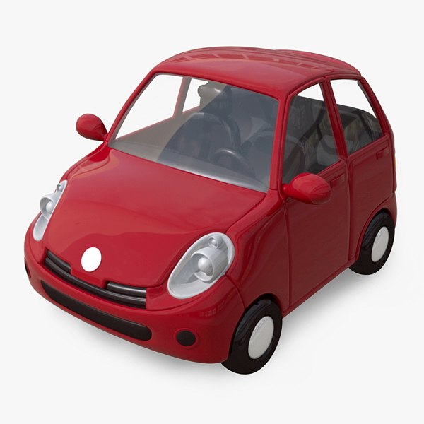3d cartoon car model