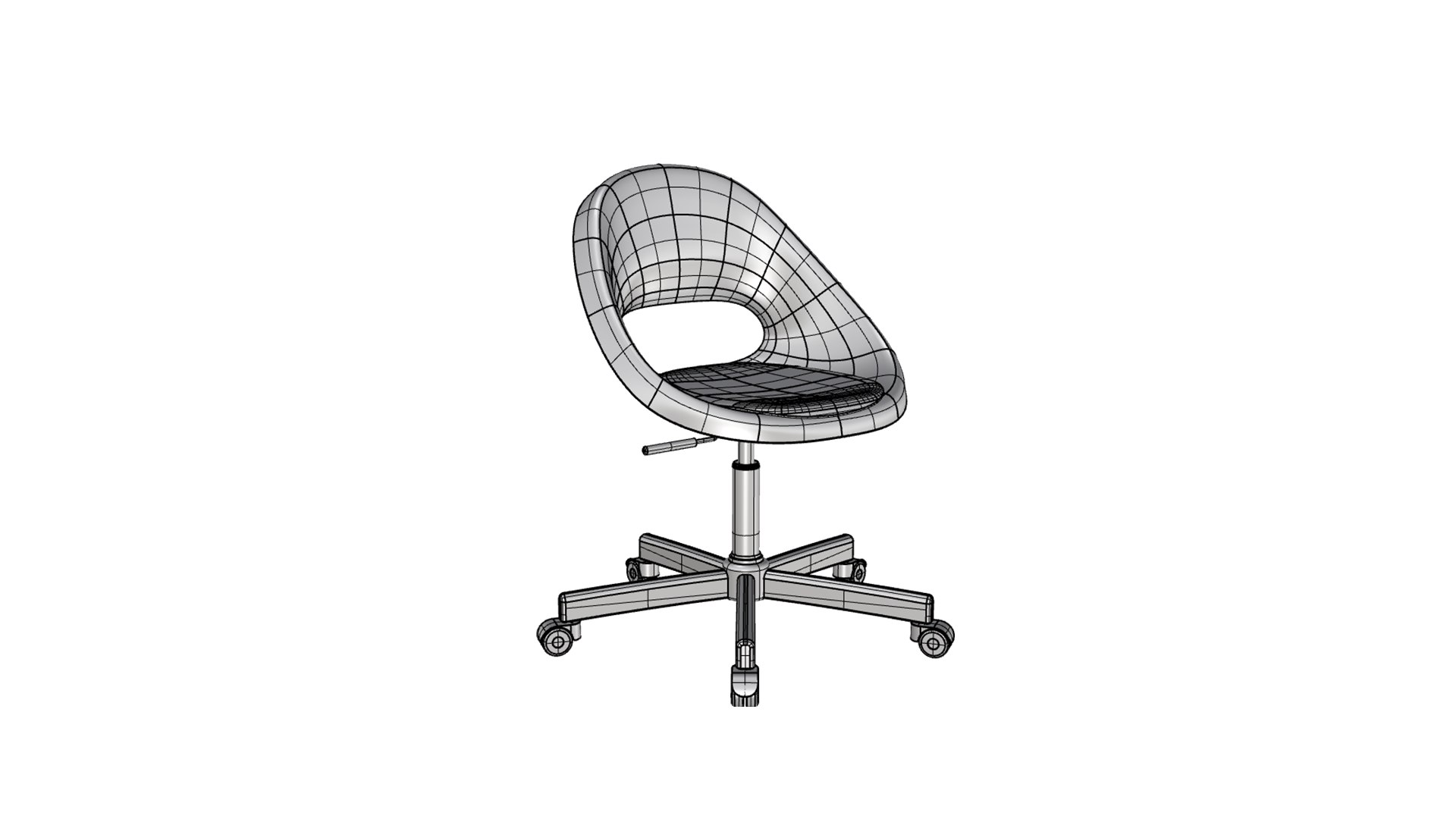 3D Computer Chair Model - TurboSquid 2142980