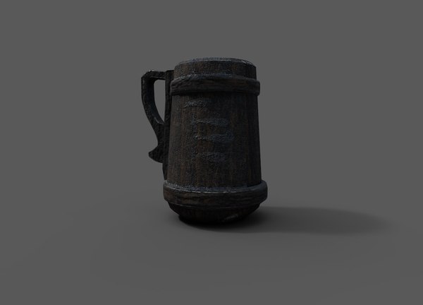 Old tankard 3D model - TurboSquid 1533736