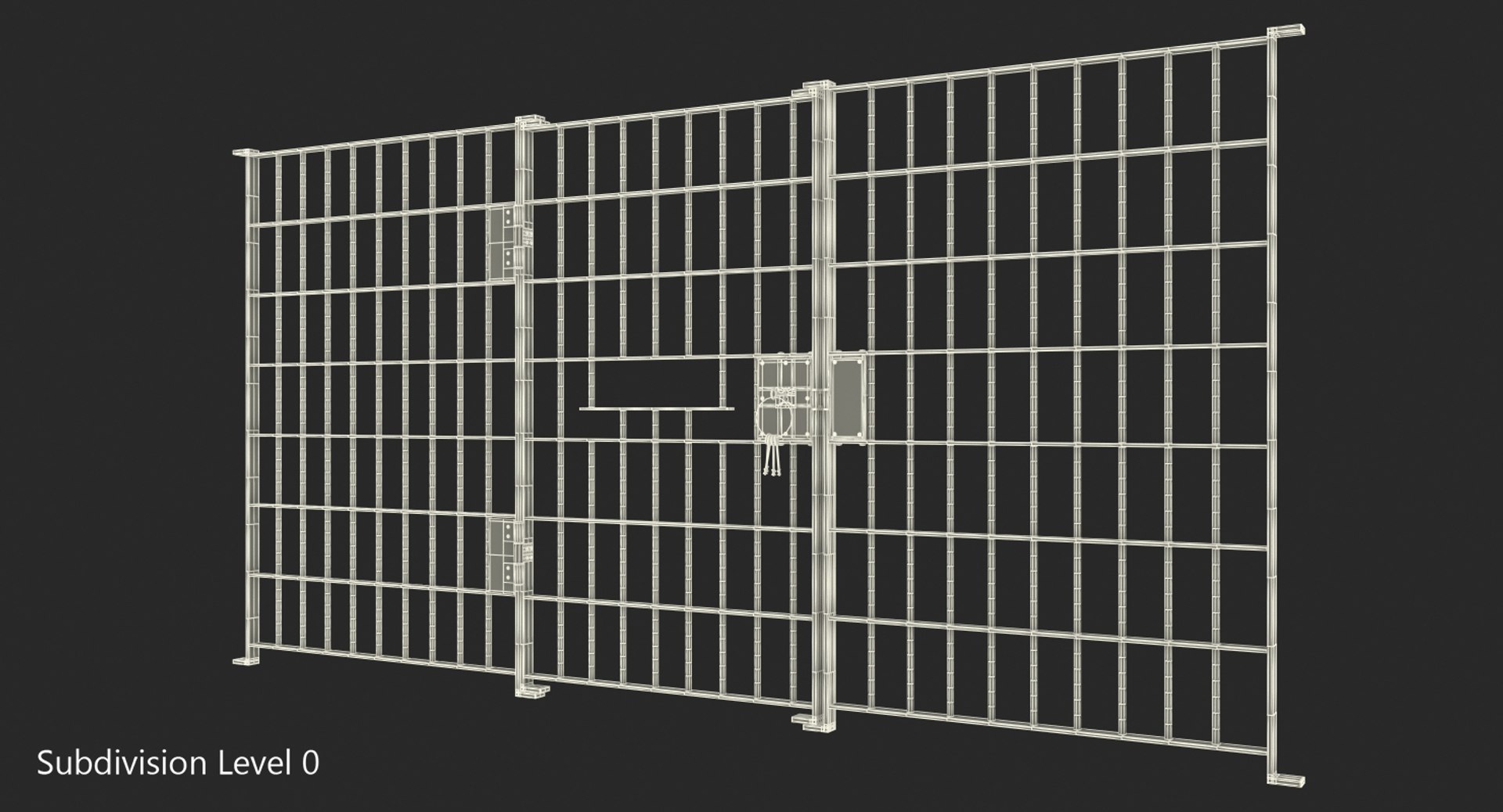 3D Prison Bars - TurboSquid 1242113