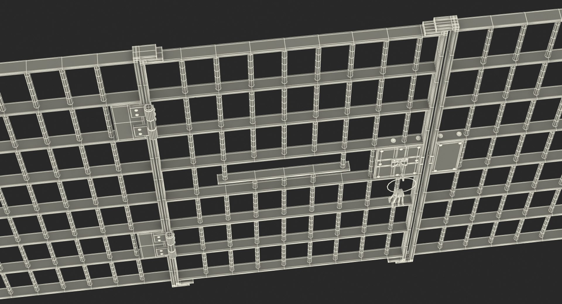 3D prison bars - TurboSquid 1242113