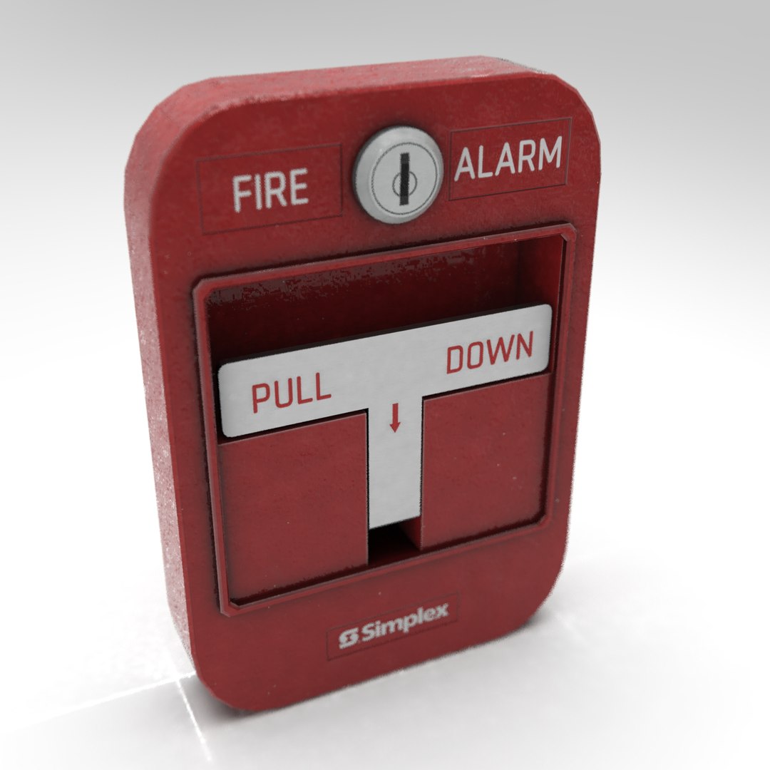 Manual Fire Alarm Activation 3D Model - TurboSquid 2146839