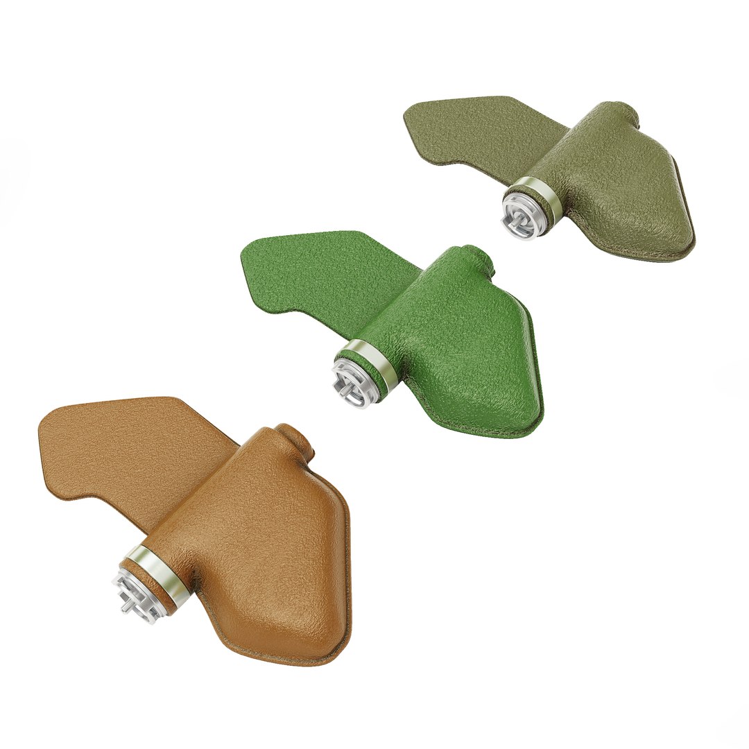 Antipersonnel High Explosive Mine - Petal 3D model - TurboSquid 1948099