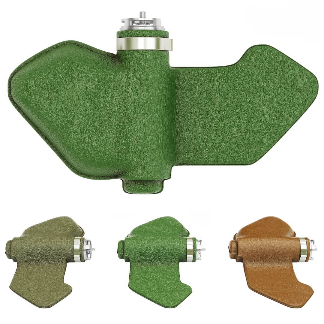 Antipersonnel High Explosive Mine - Petal 3D model - TurboSquid 1948099