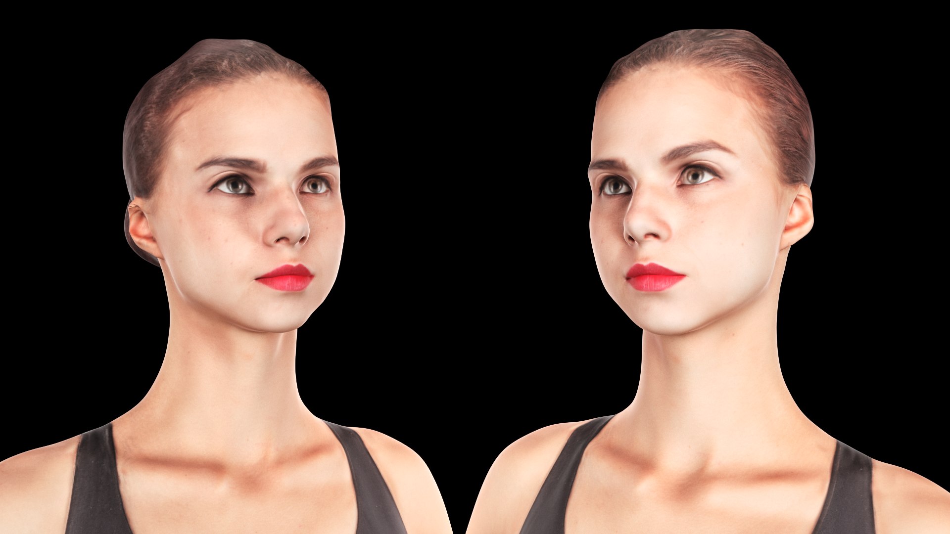 3D Scanned Woman - TurboSquid 1432438