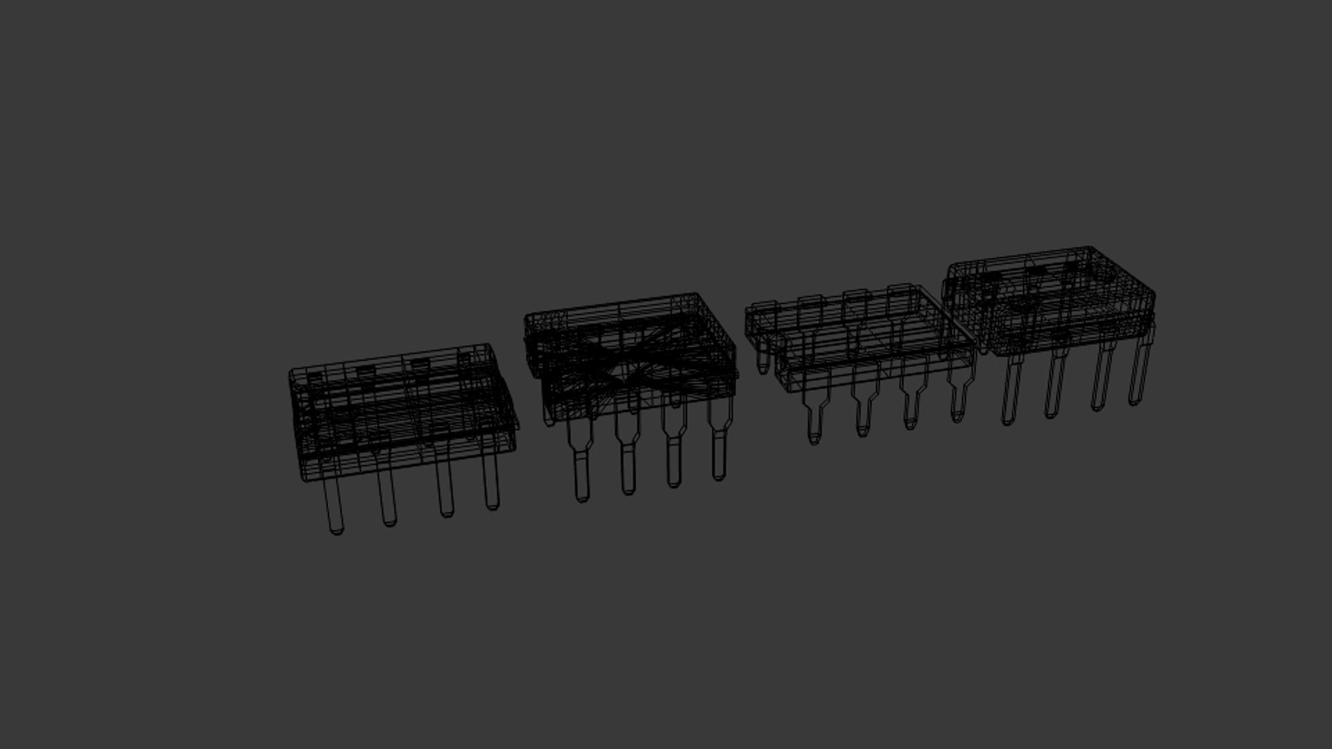 555 timer model - TurboSquid 1279251