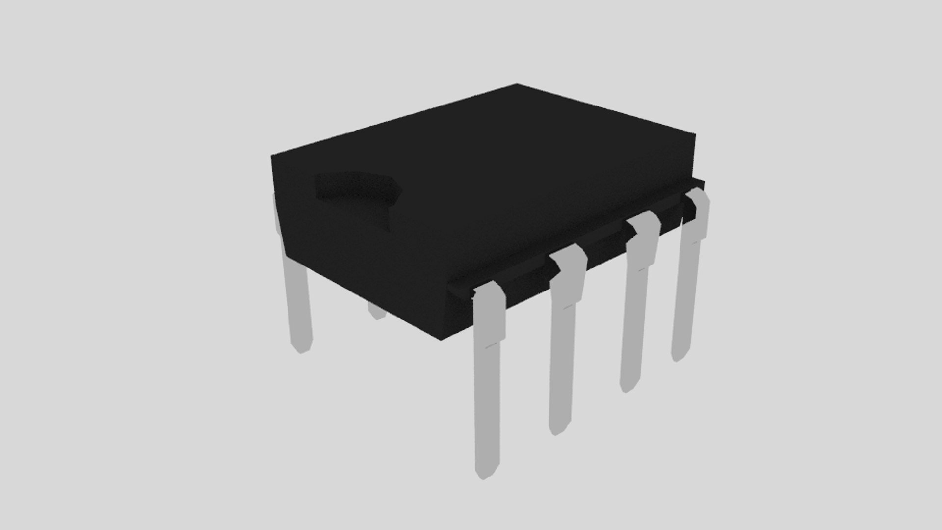 555 timer model - TurboSquid 1279251