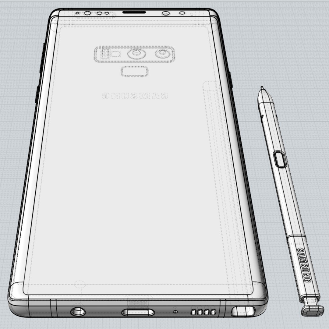 3D Model Samsung Galaxy Note9 S - TurboSquid 1319939