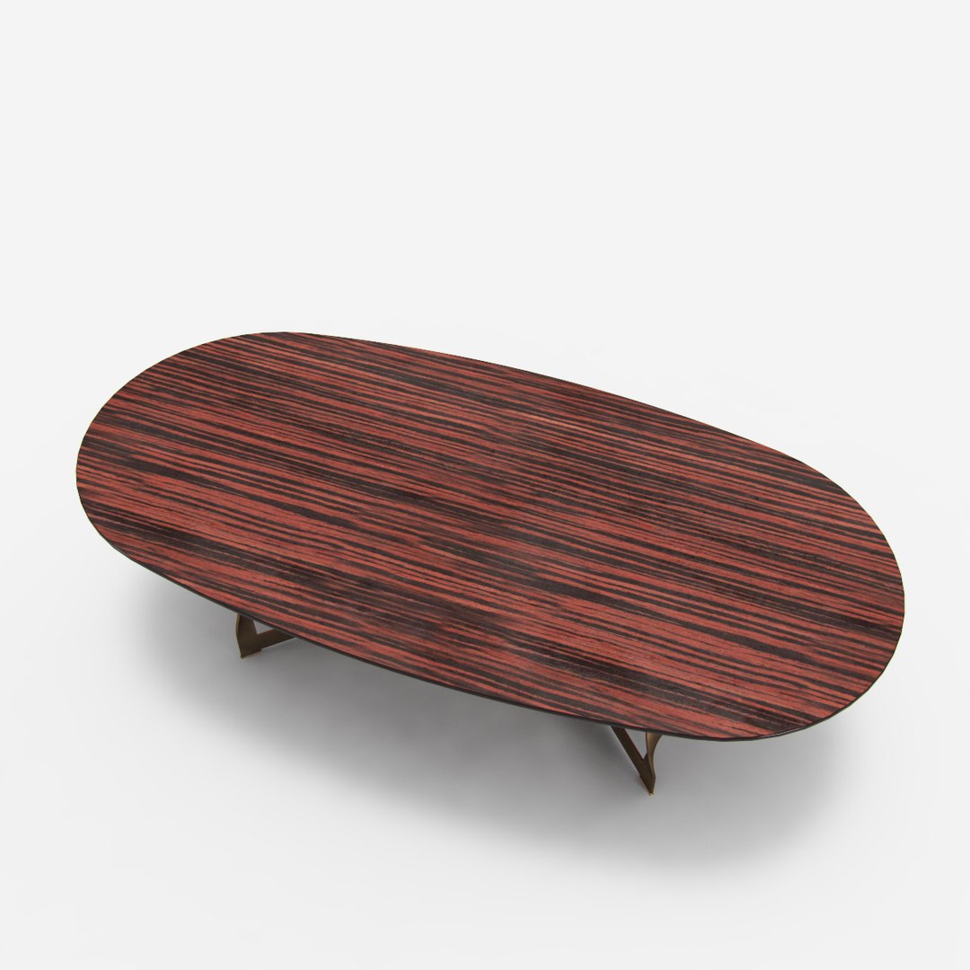 Dining Table Pliet Rugiano 3d Max