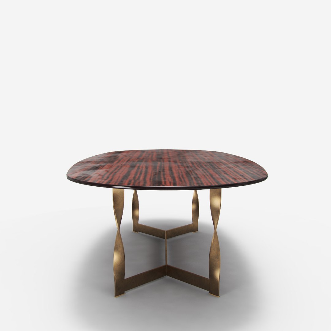 Dining Table Pliet Rugiano 3d Max