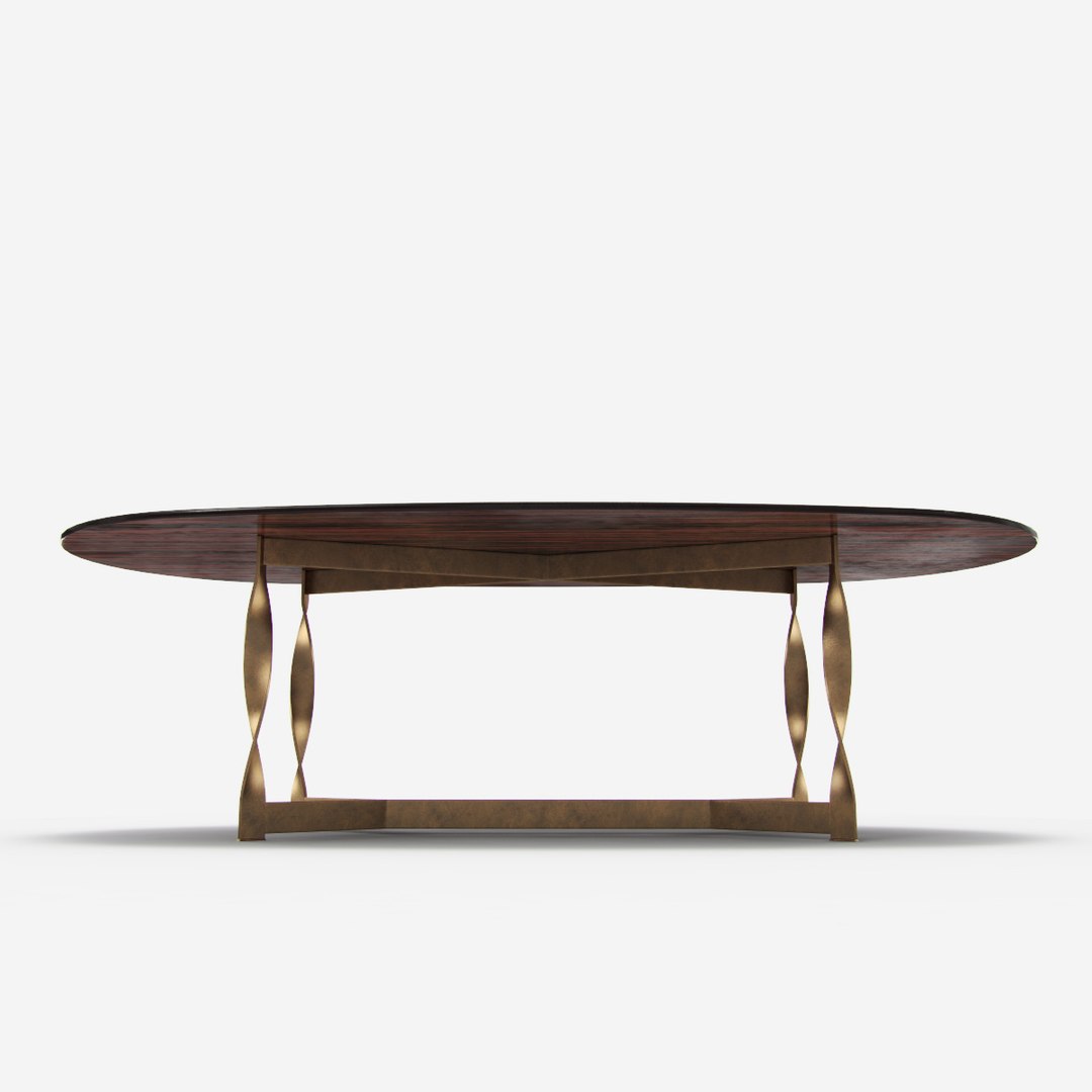 Dining Table Pliet Rugiano 3d Max