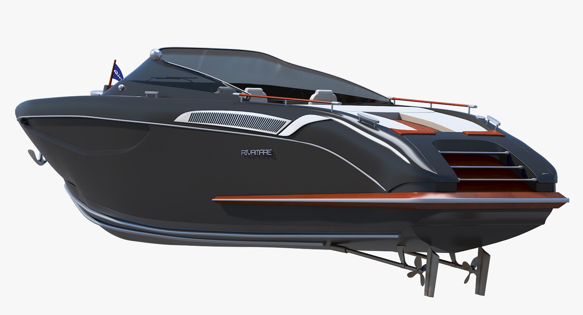 3D Riva Rivamare Open 38 - TurboSquid 1232352