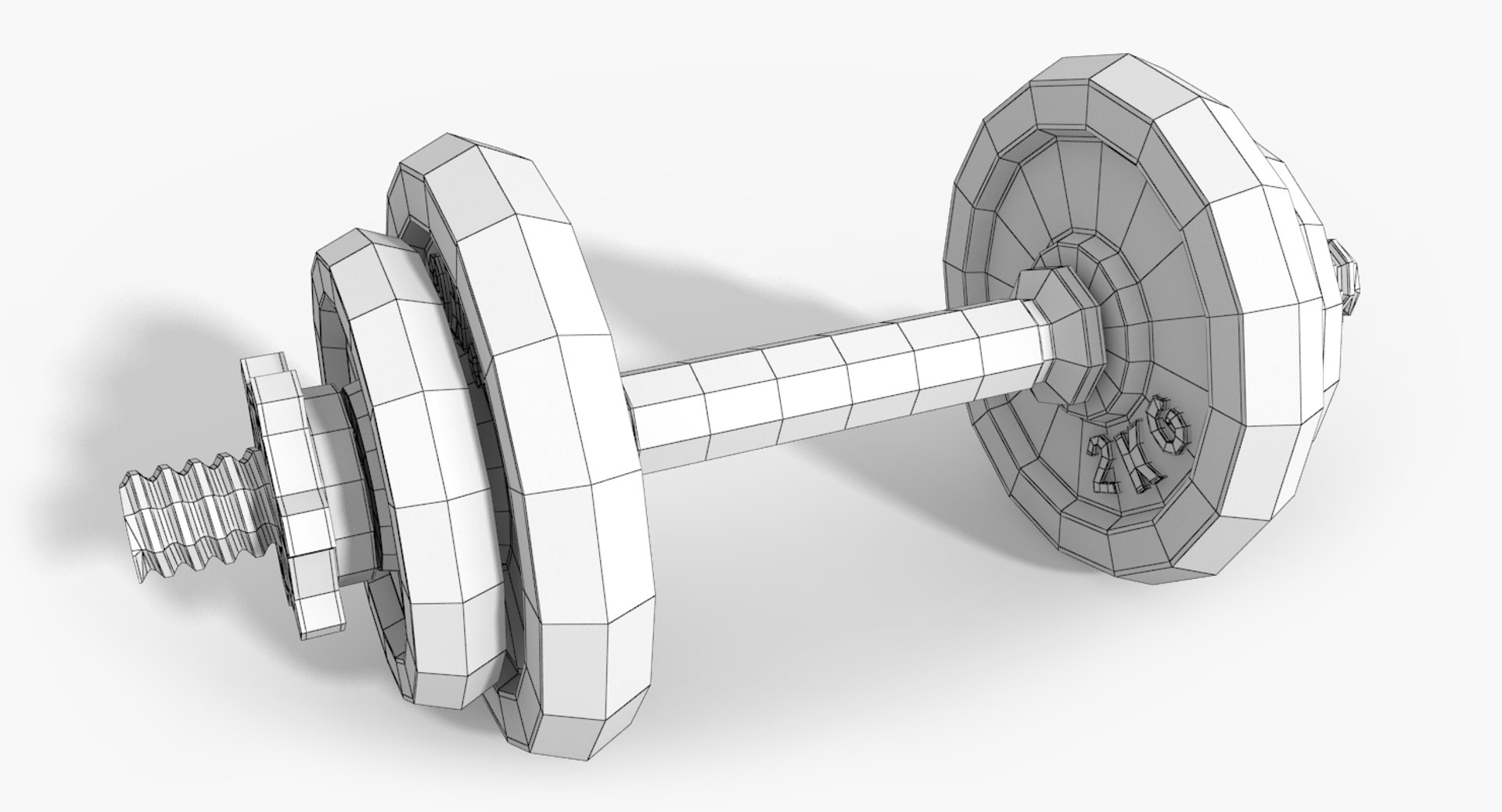 Dumbbell 3d Model