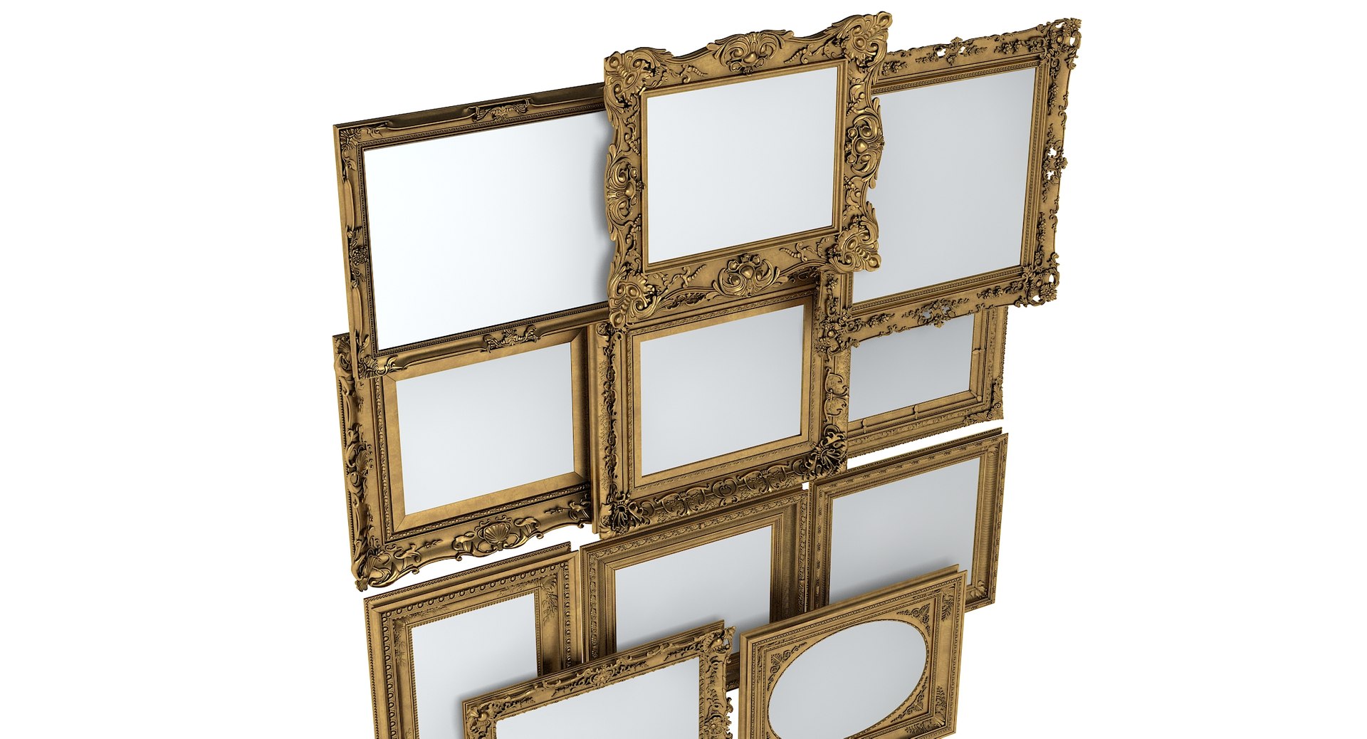 3d Picture Frame Set
