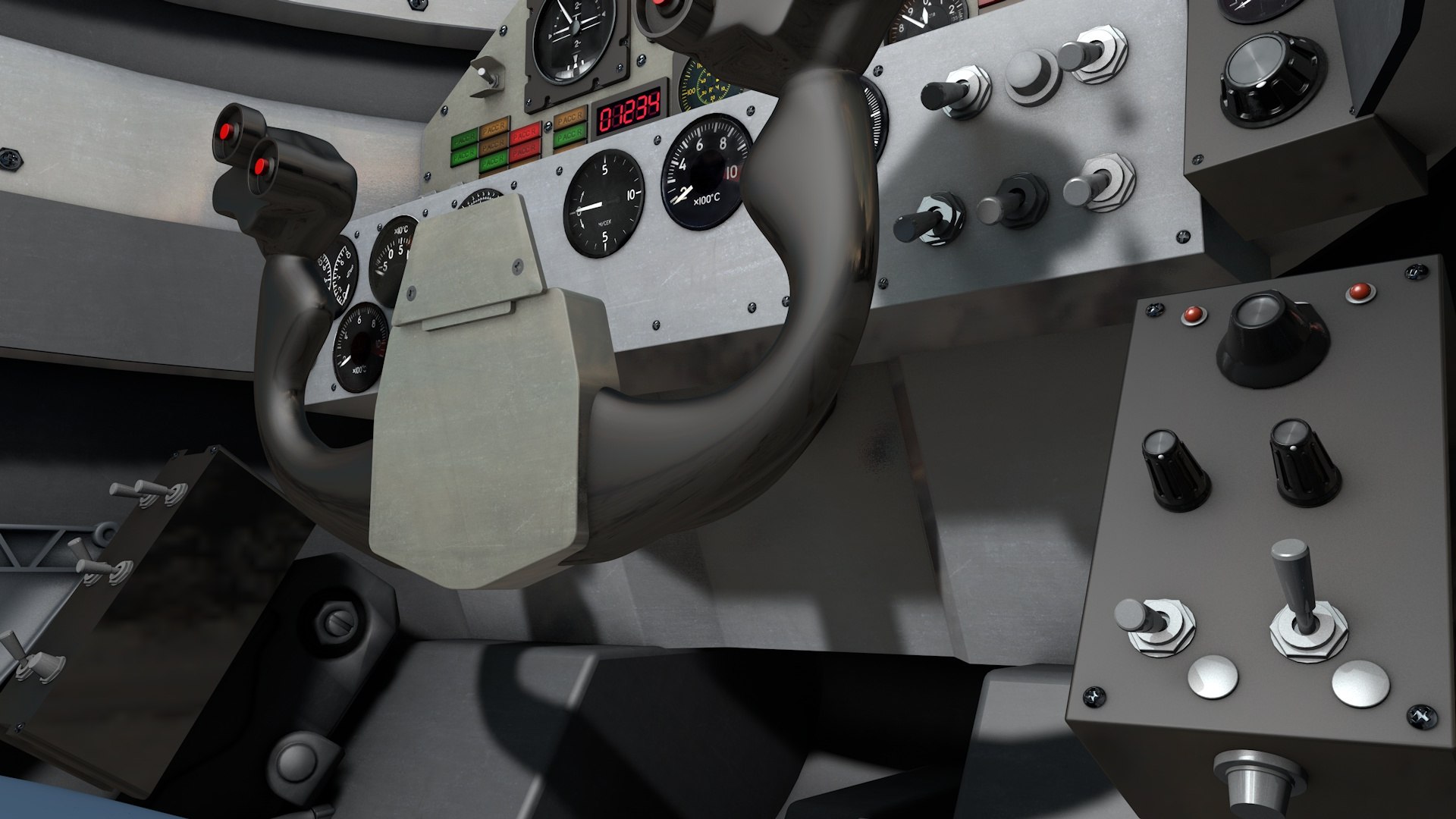 3D Cockpit Jet Car Model - TurboSquid 1595010