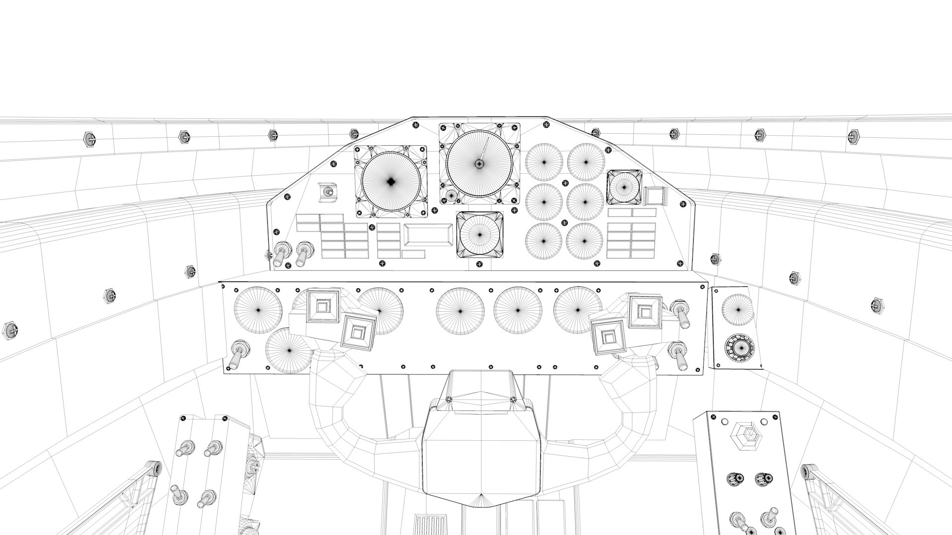 3D Cockpit Jet Car Model - TurboSquid 1595010