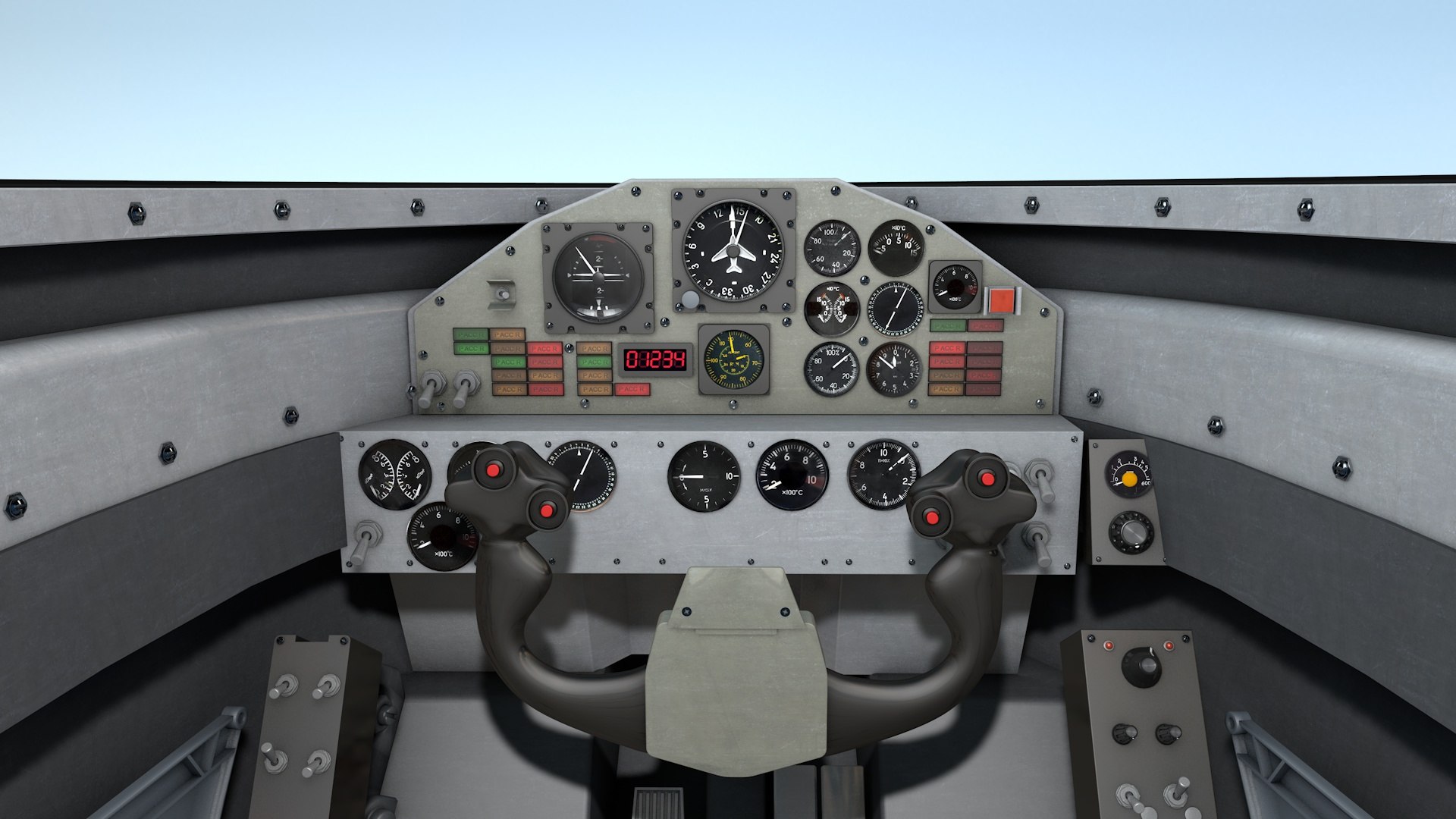 3D Cockpit Jet Car Model - TurboSquid 1595010