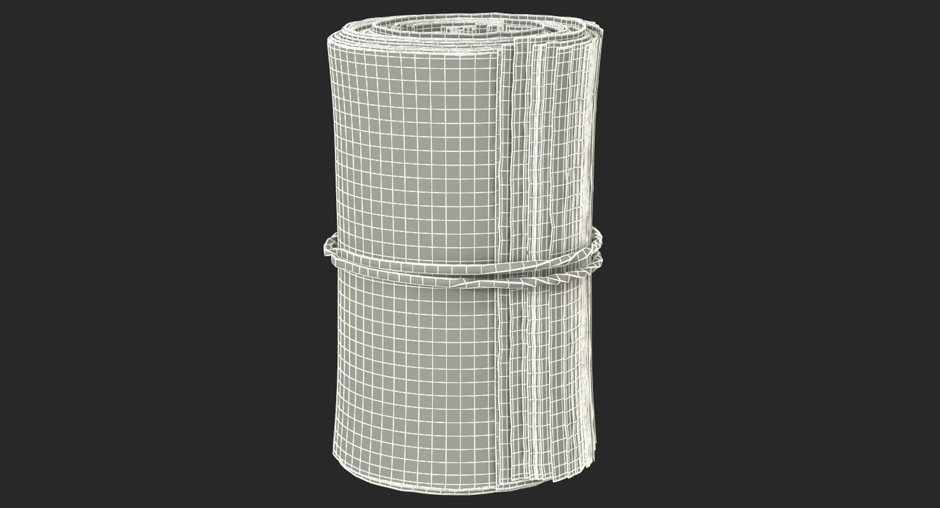 Cash Roll Dollar Bills 3D - TurboSquid 1230772