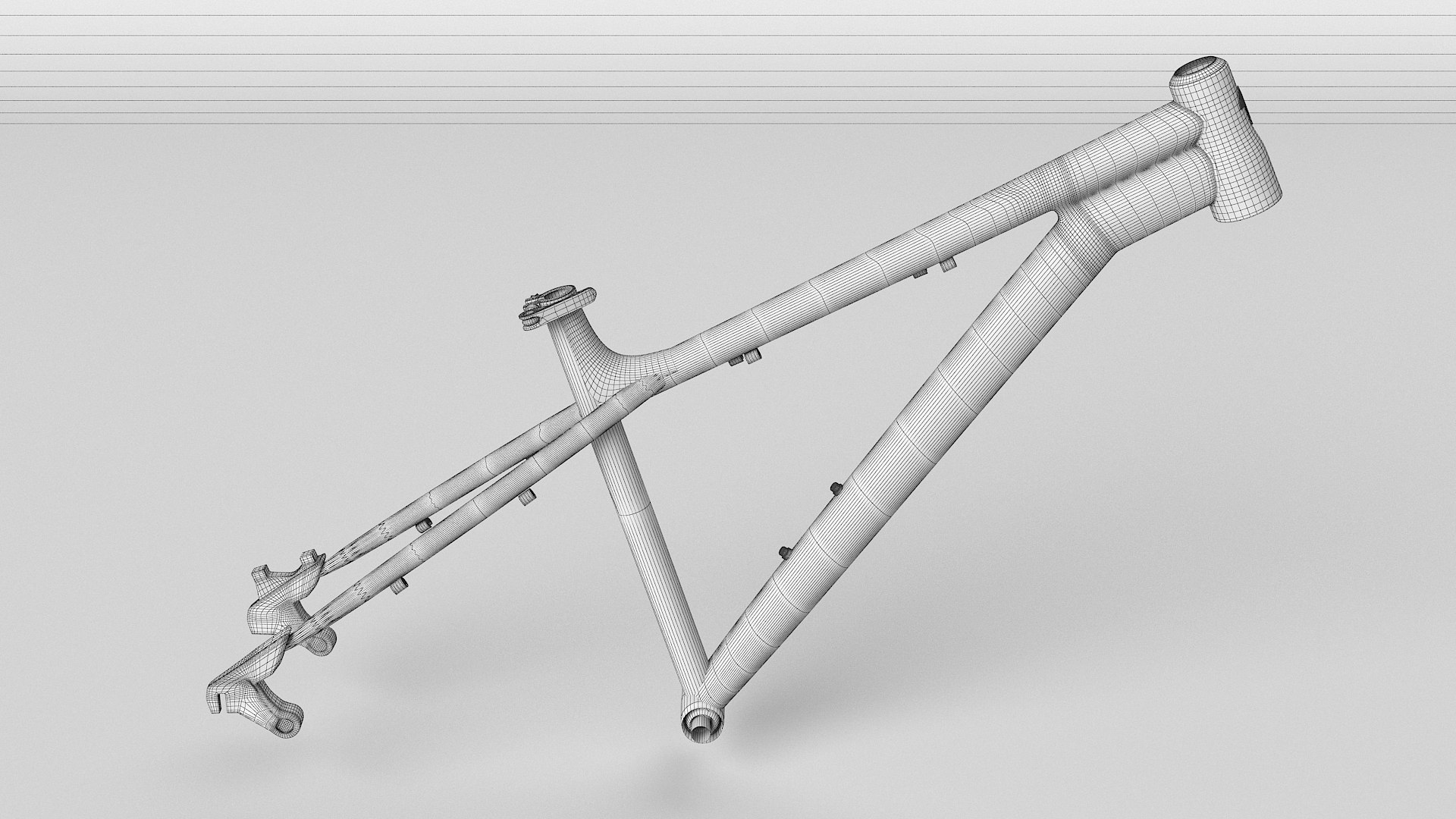 3D Frame Enduro Mountainbike - TurboSquid 1633919