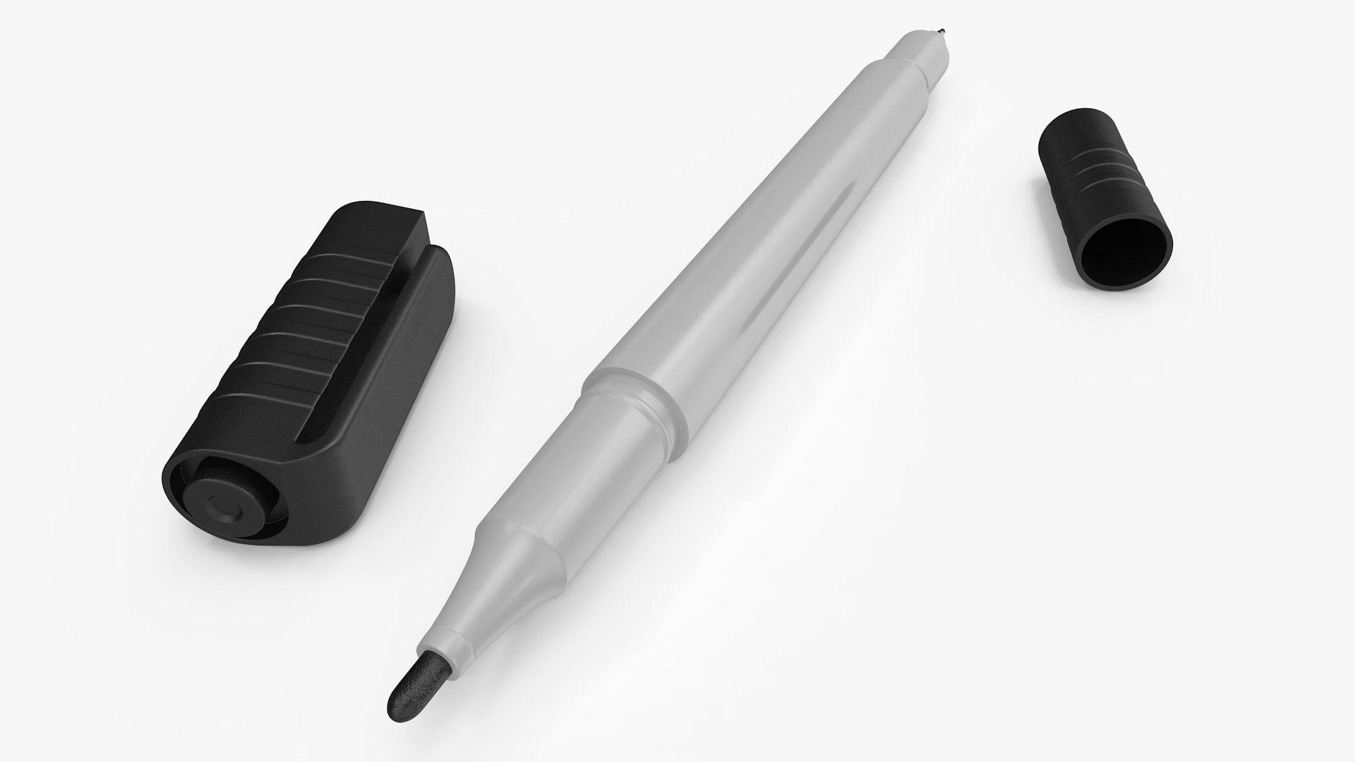 3D Permanent Marker Ultra Fine Tip Open - TurboSquid 1951075