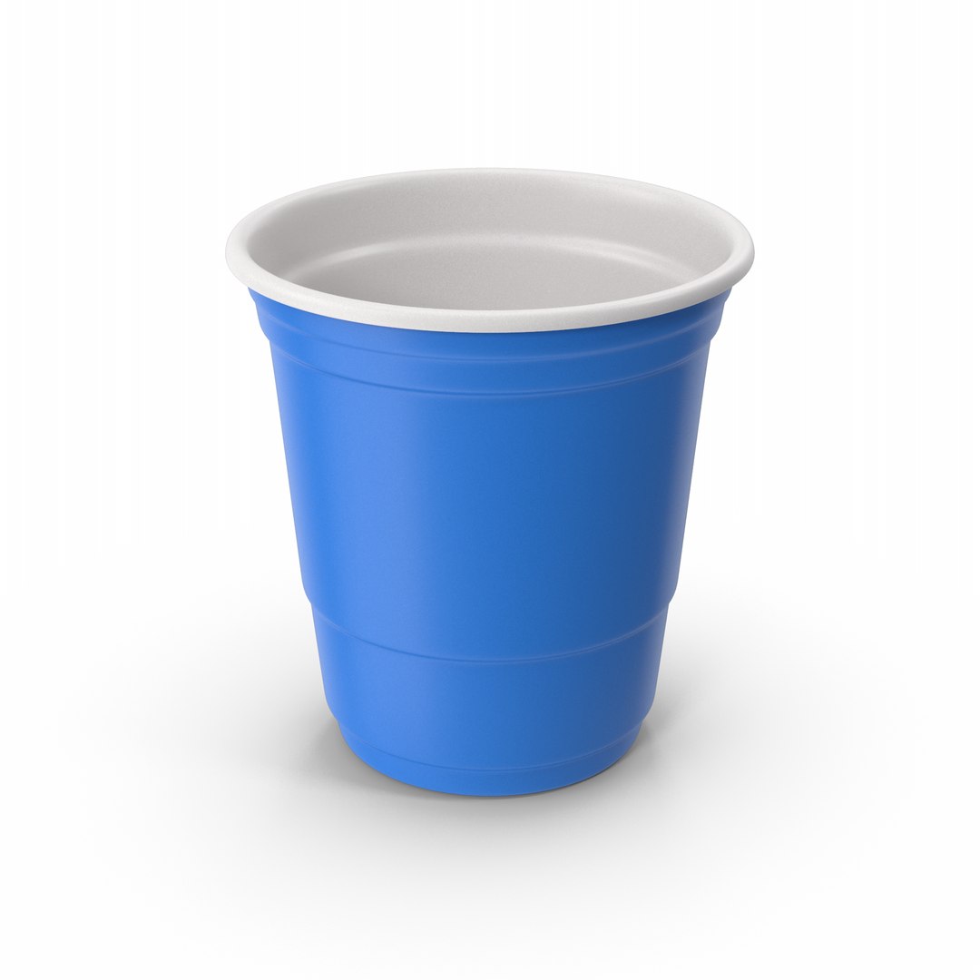 Blue Solo Cup 3D Model - TurboSquid 1893102
