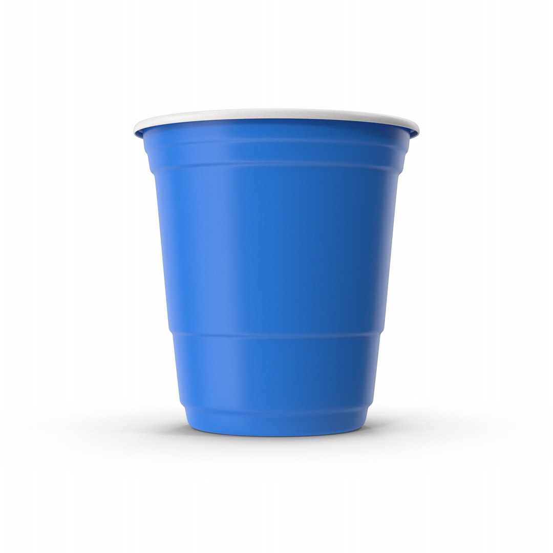 Blue Solo Cup 3D Model - TurboSquid 1893102