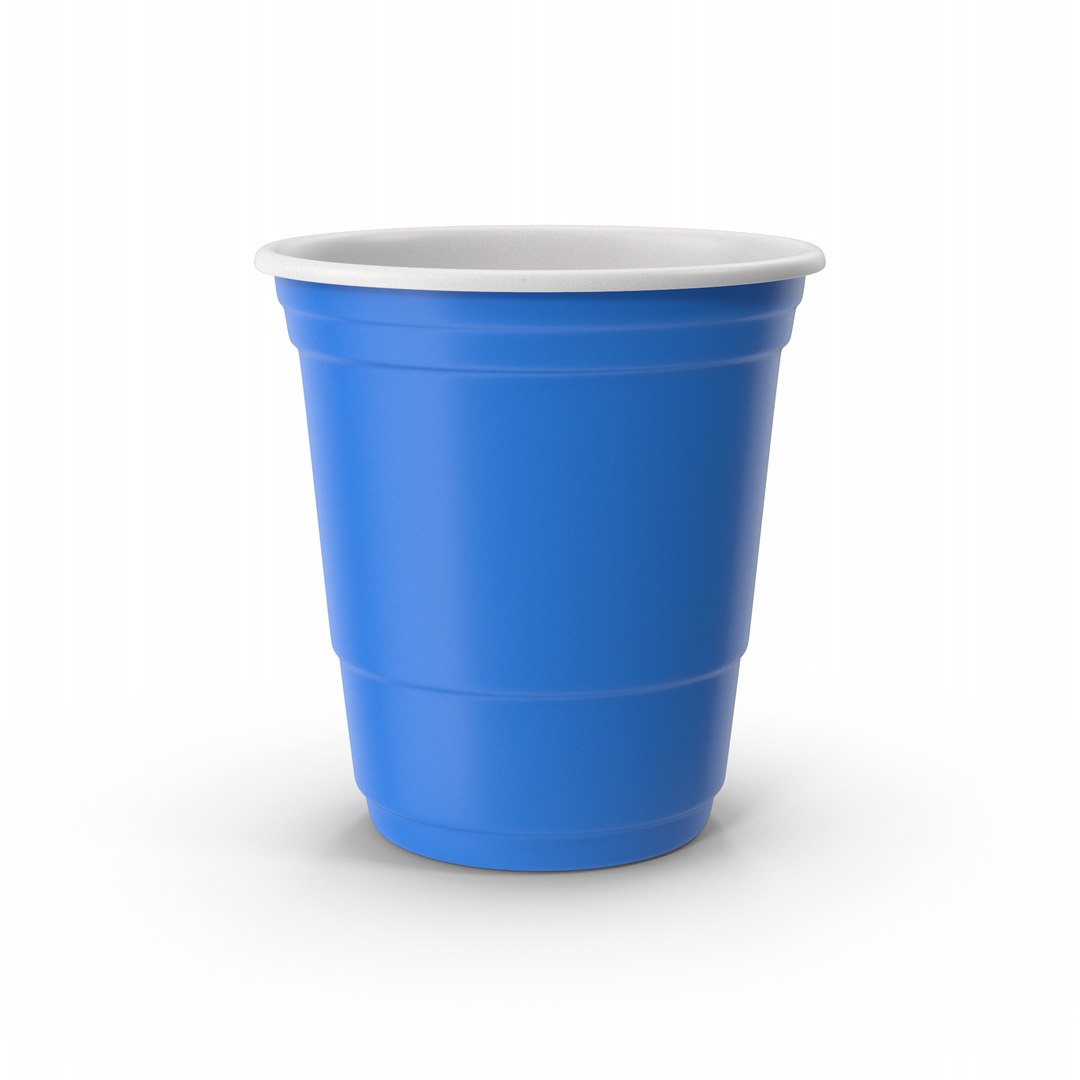 Blue Solo Cup 3D Model - TurboSquid 1893102