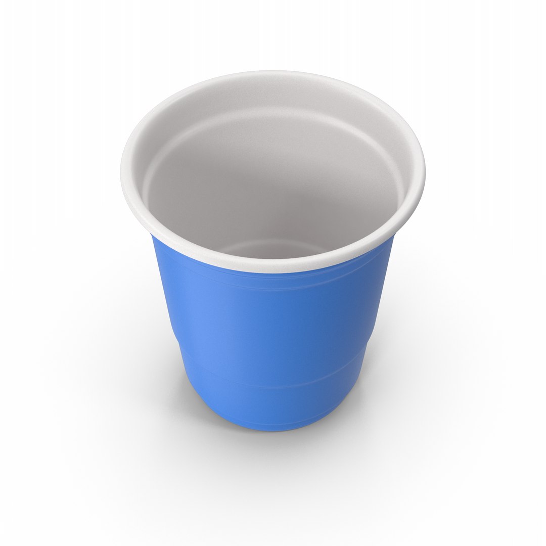Blue Solo Cup 3D Model - TurboSquid 1893102