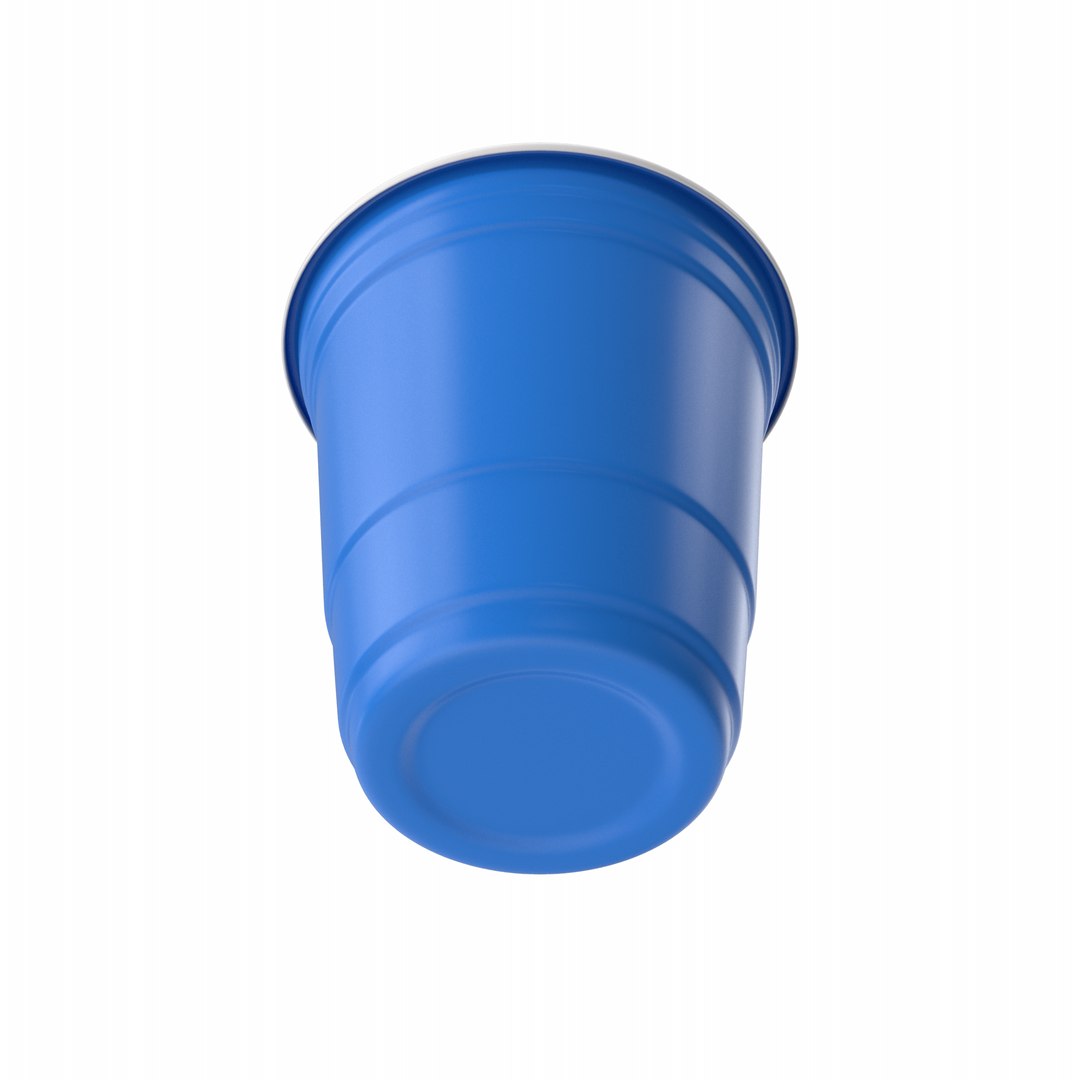 Blue Solo Cup 3D Model - TurboSquid 1893102