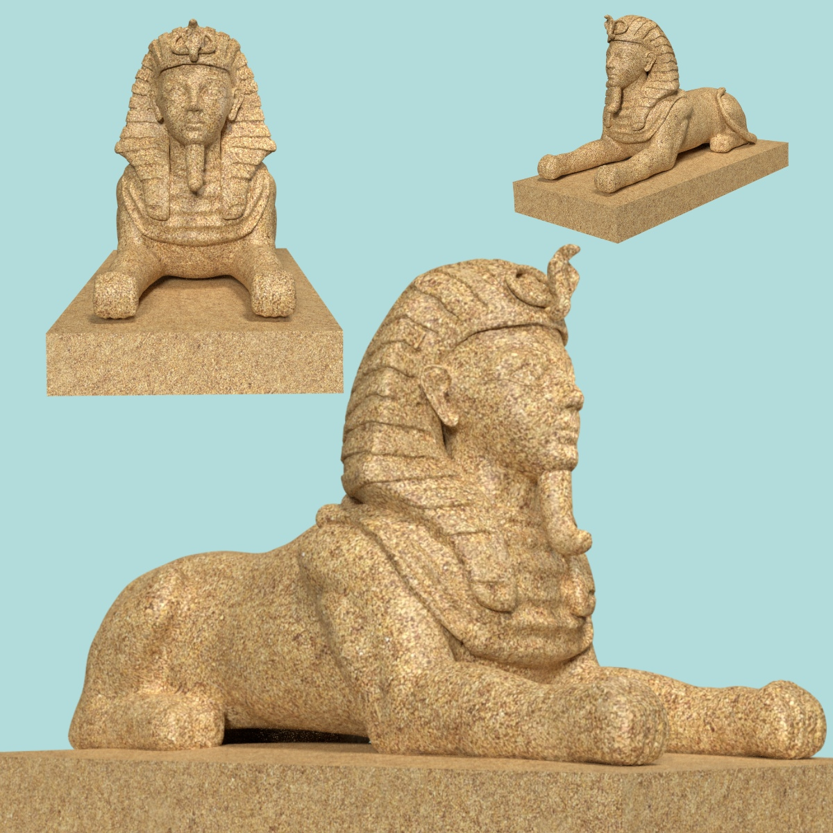 3D Sphinx - TurboSquid 1760171