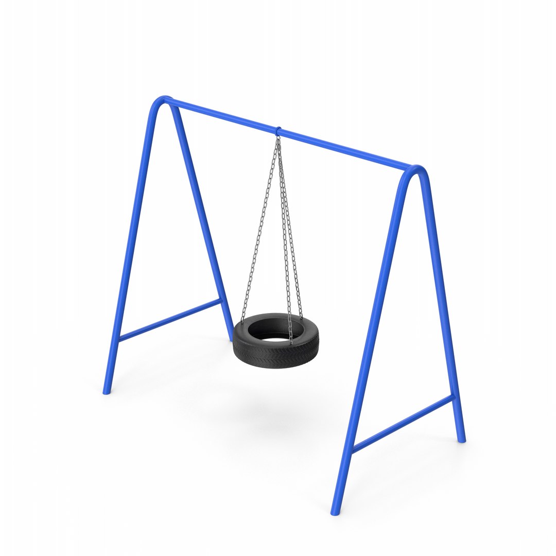 3D Playground Tire Swing - TurboSquid 2194652
