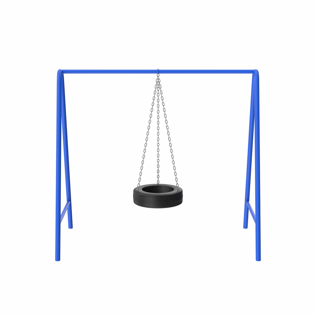 3D Playground Tire Swing - TurboSquid 2194652