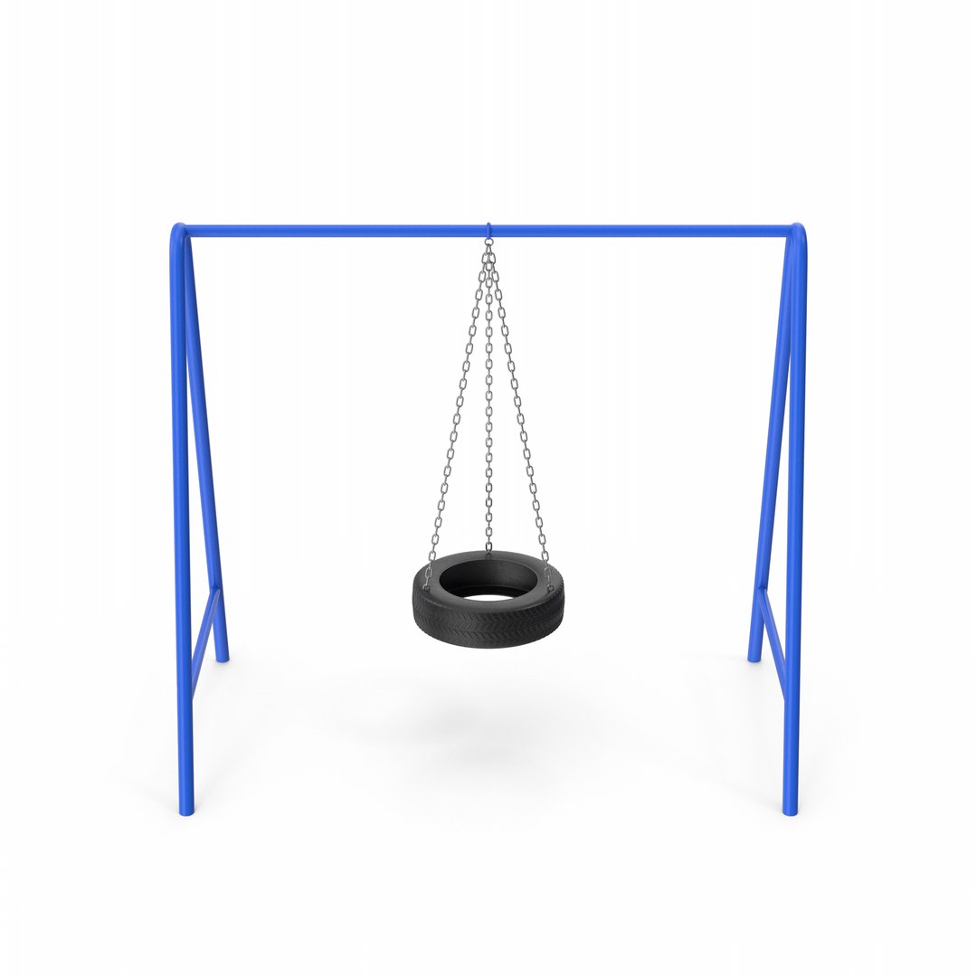3D Playground Tire Swing - TurboSquid 2194652