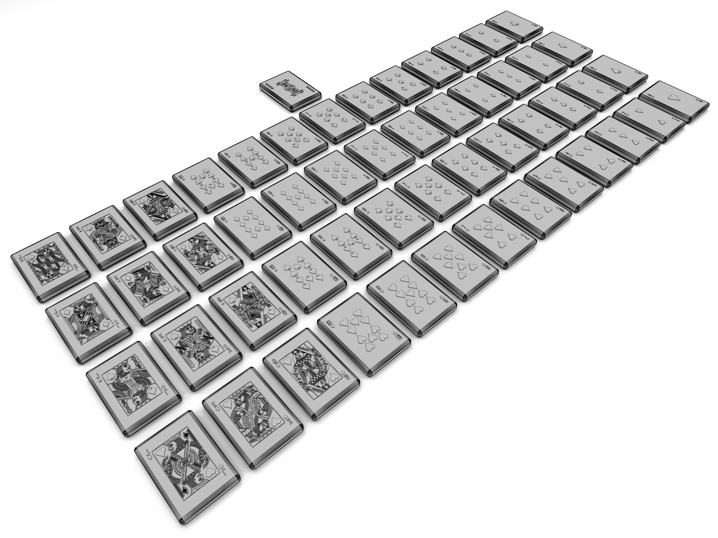Playing Card Soap Collection 3D - TurboSquid 1772983