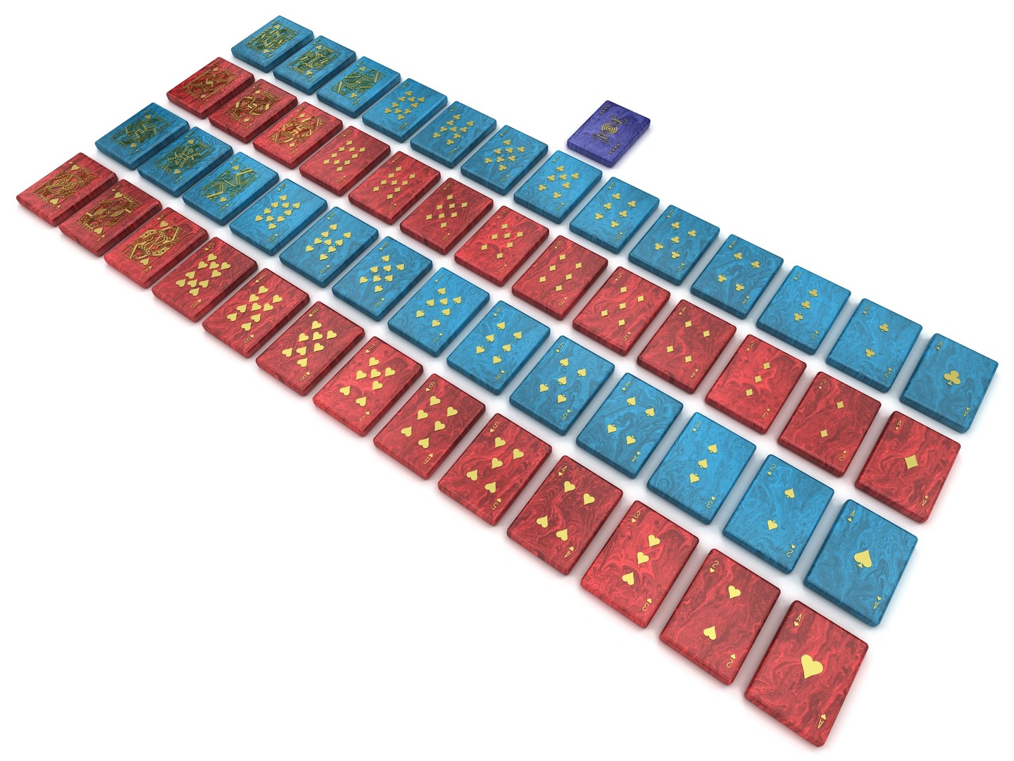 Playing Card Soap Collection 3D - TurboSquid 1772983