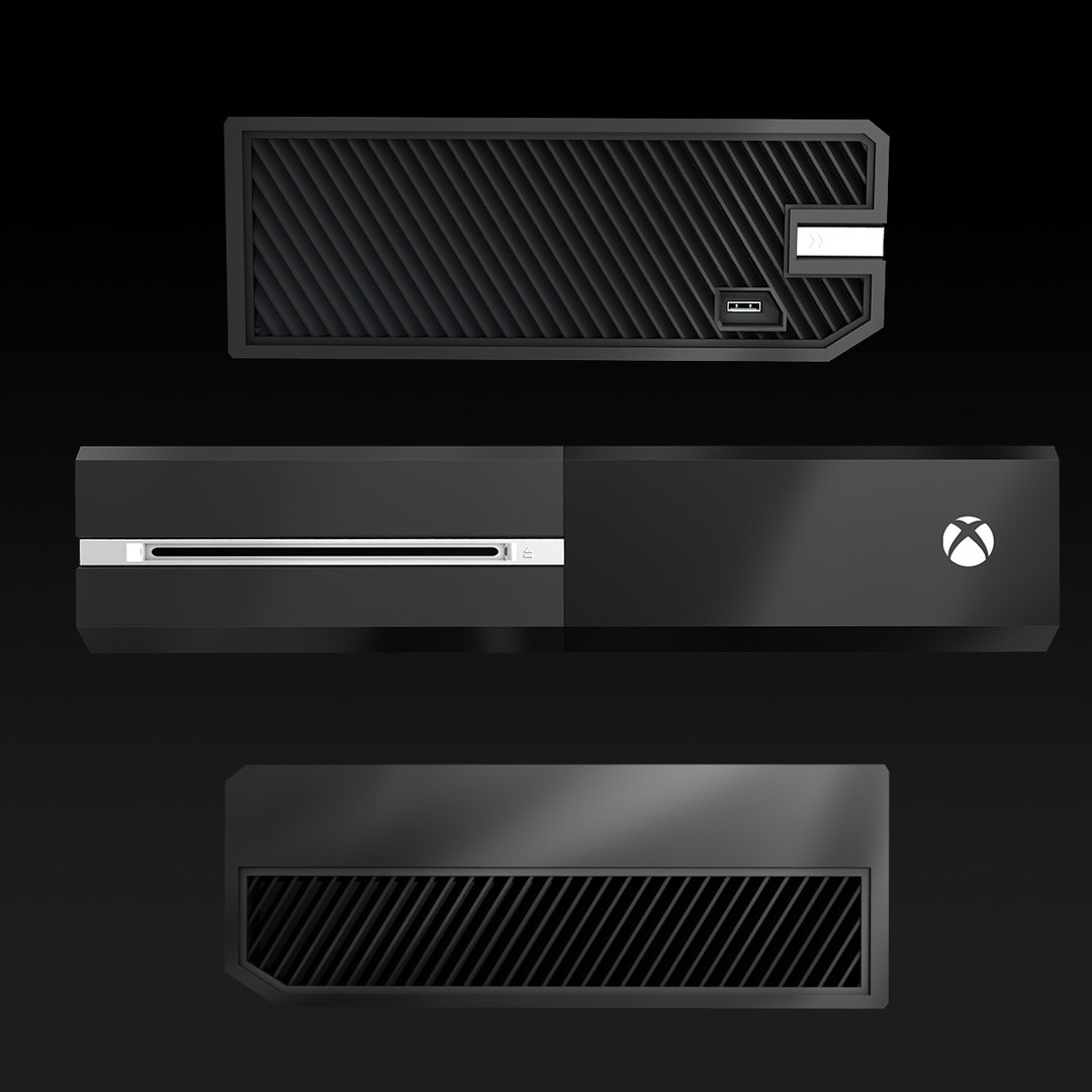 3d Model Of Xbox X