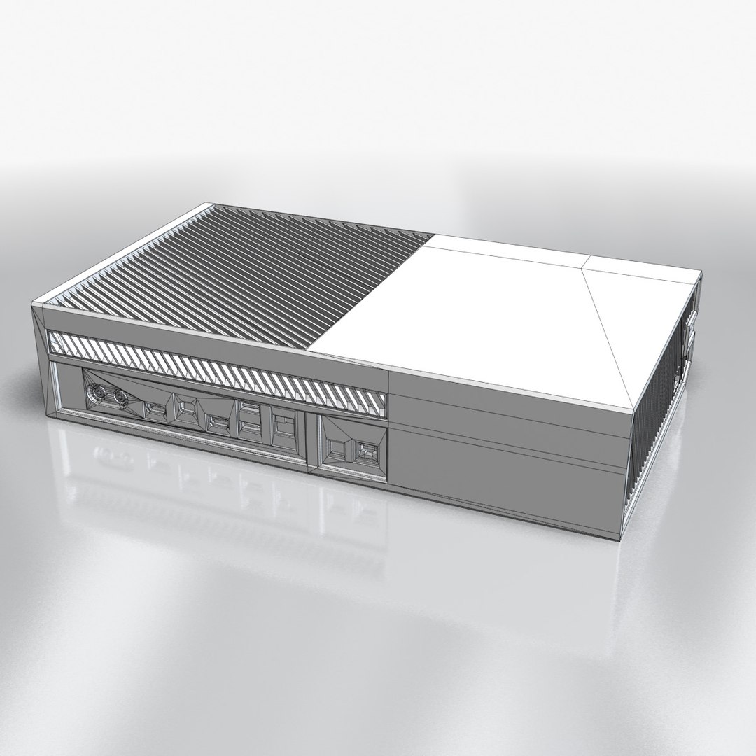 3d Model Of Xbox X