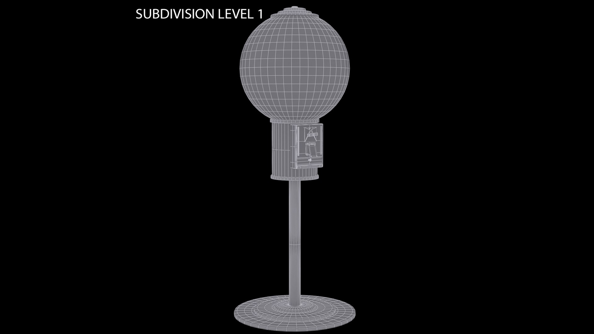 3d Candy Vending Machine Model