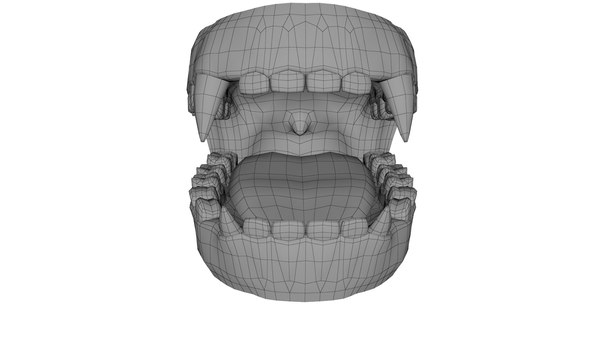 3D Creature Jaw Rig Maya - TurboSquid 1789730