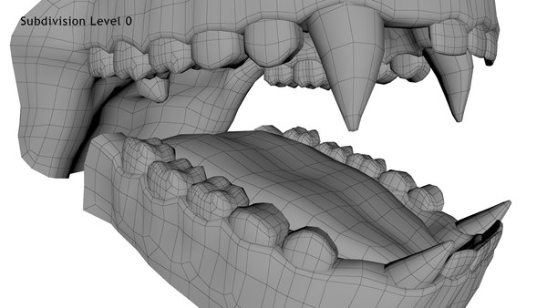 3D Creature Jaw Rig Maya - TurboSquid 1789730