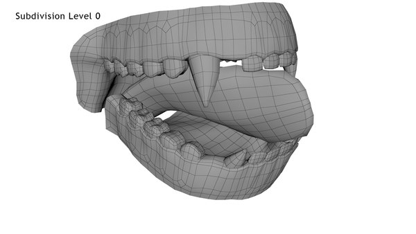 3D Creature Jaw Rig Maya - TurboSquid 1789730