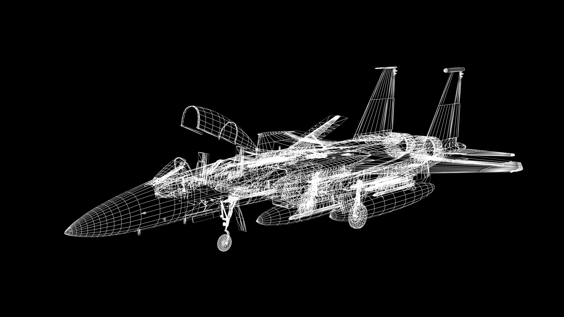 F-15D Model - TurboSquid 1930577