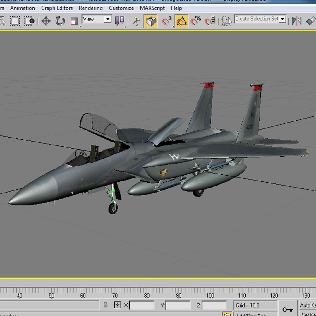 F-15D Model - TurboSquid 1930577