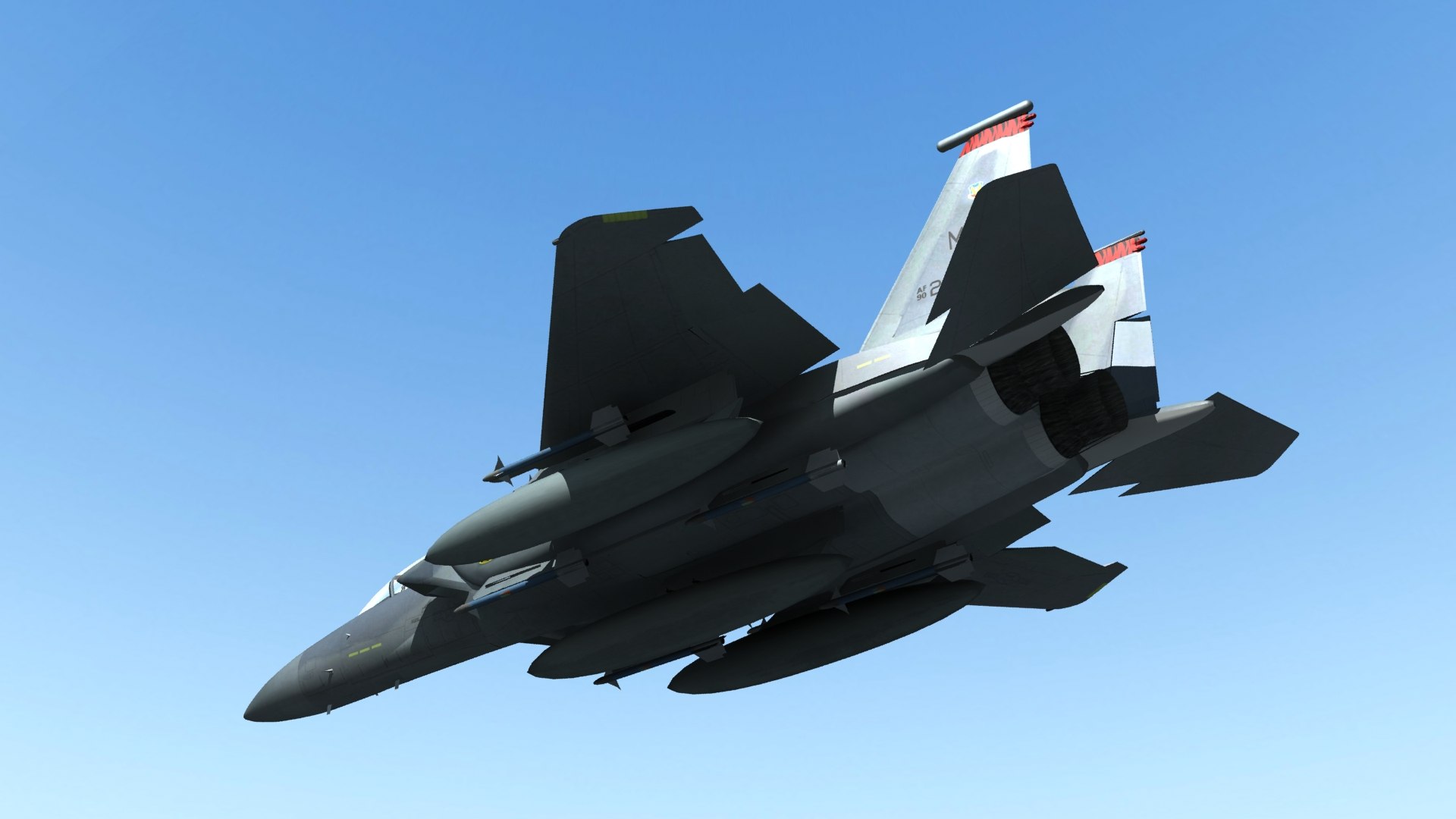 F-15D Model - TurboSquid 1930577