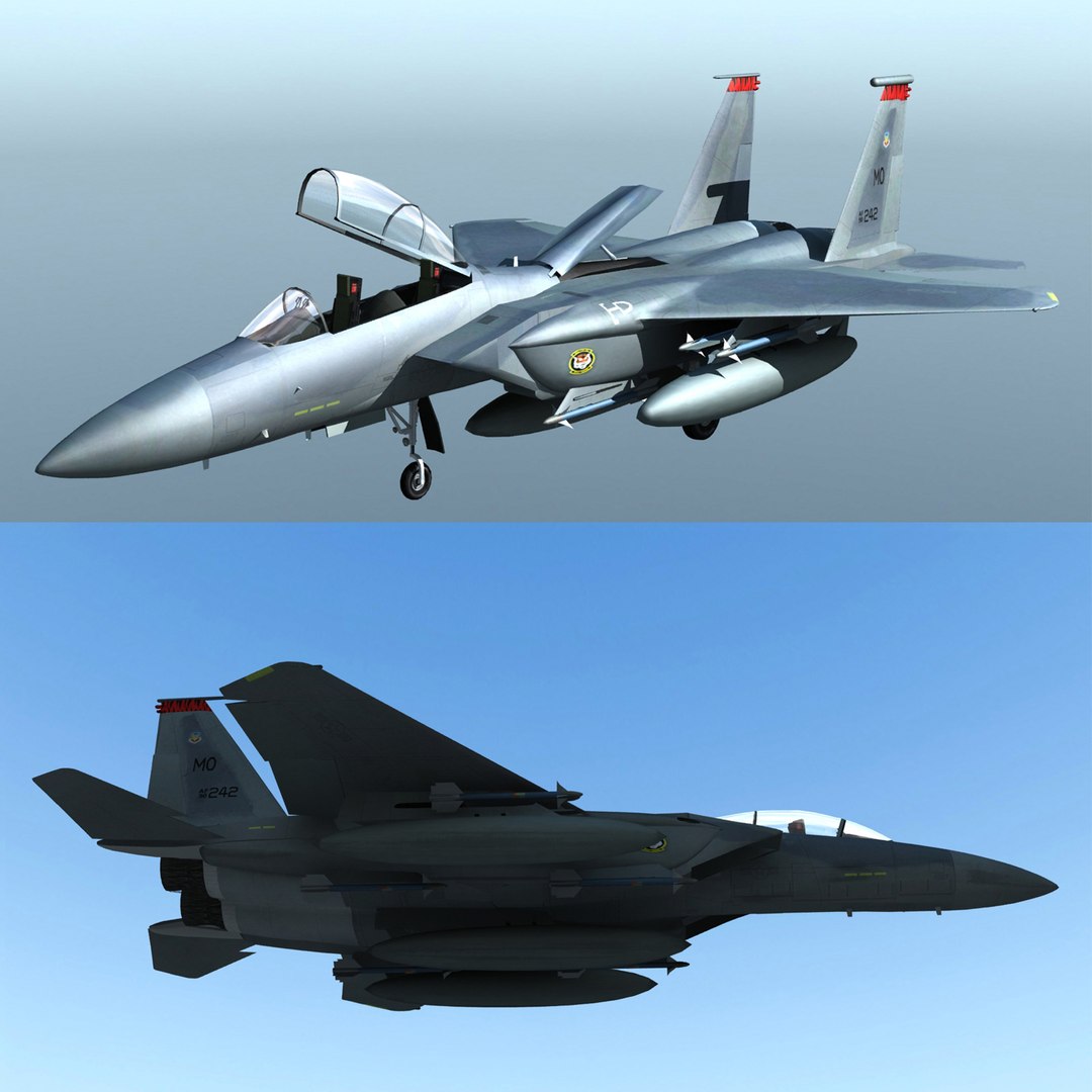 F-15D Model - TurboSquid 1930577