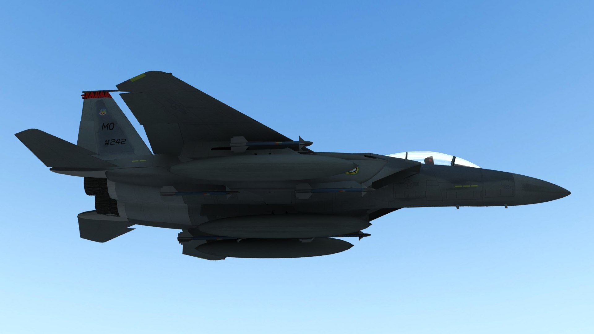 F-15D Model - TurboSquid 1930577