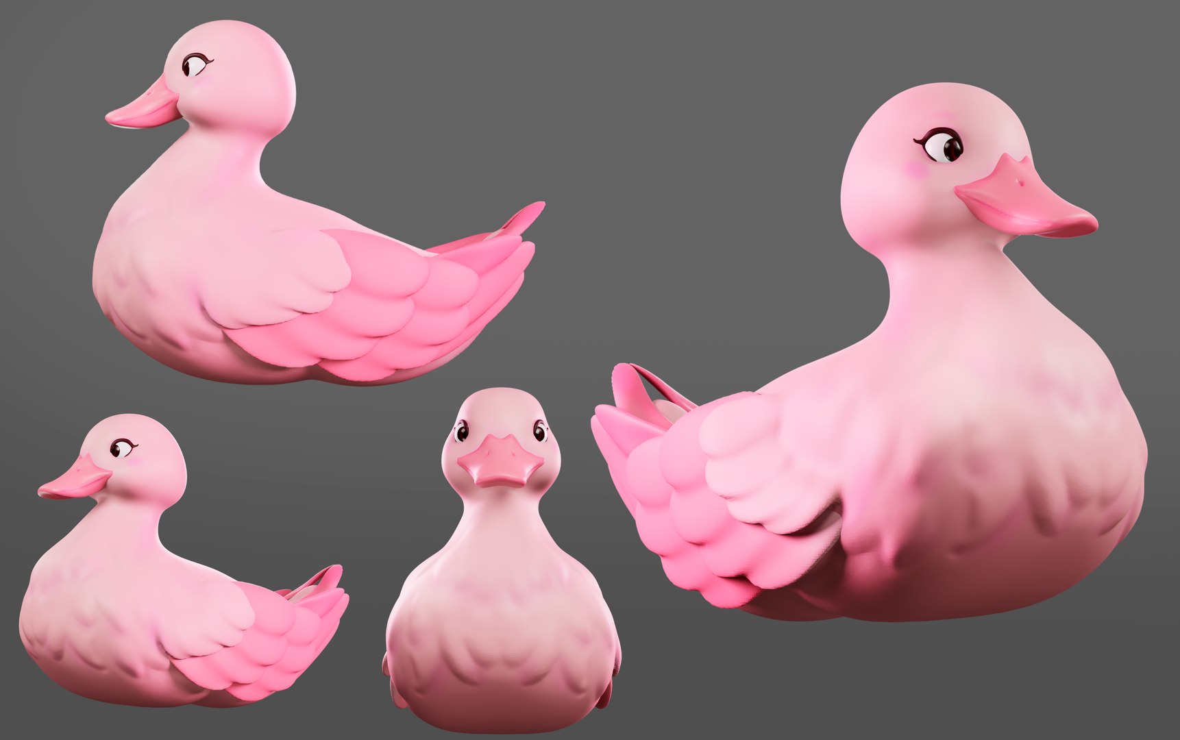 CUTE DUCK 3D model - TurboSquid 2182804