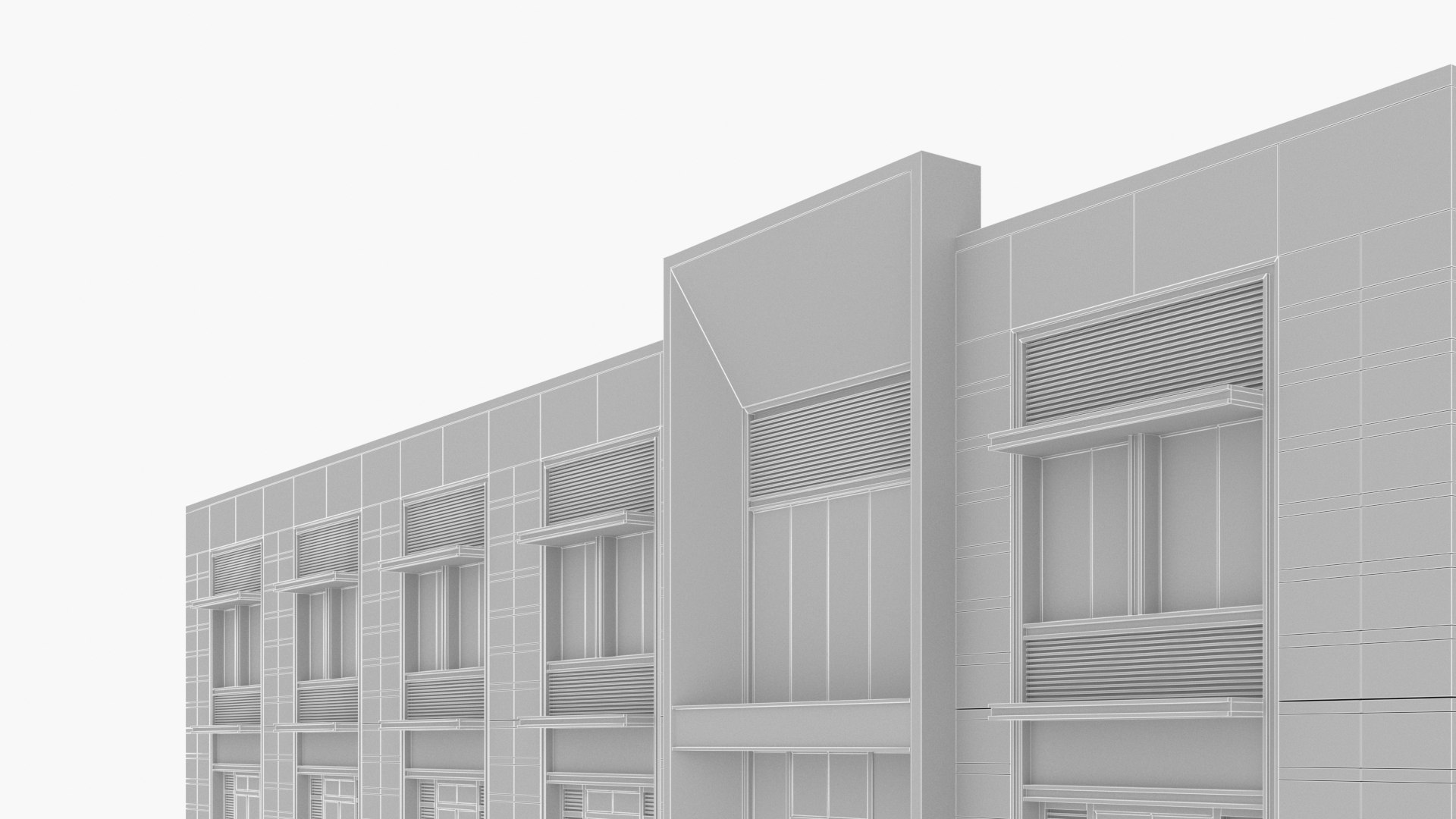 3D Model Commercial Building - TurboSquid 2349371